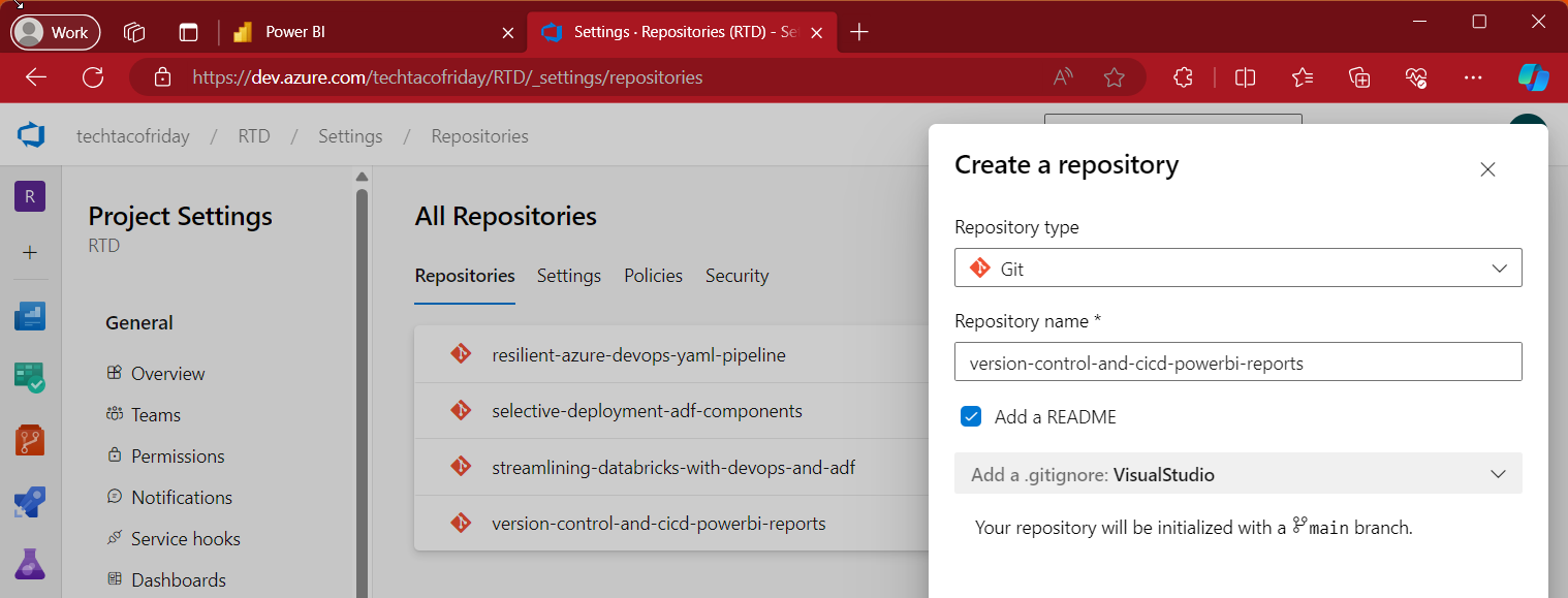 Version-control & CI/CD your Power BI reports: Using Fabric's Git ...
