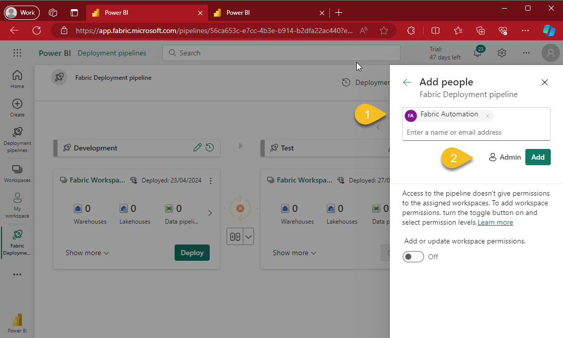 Automate Fabric Deployment Pipelines with DevOps