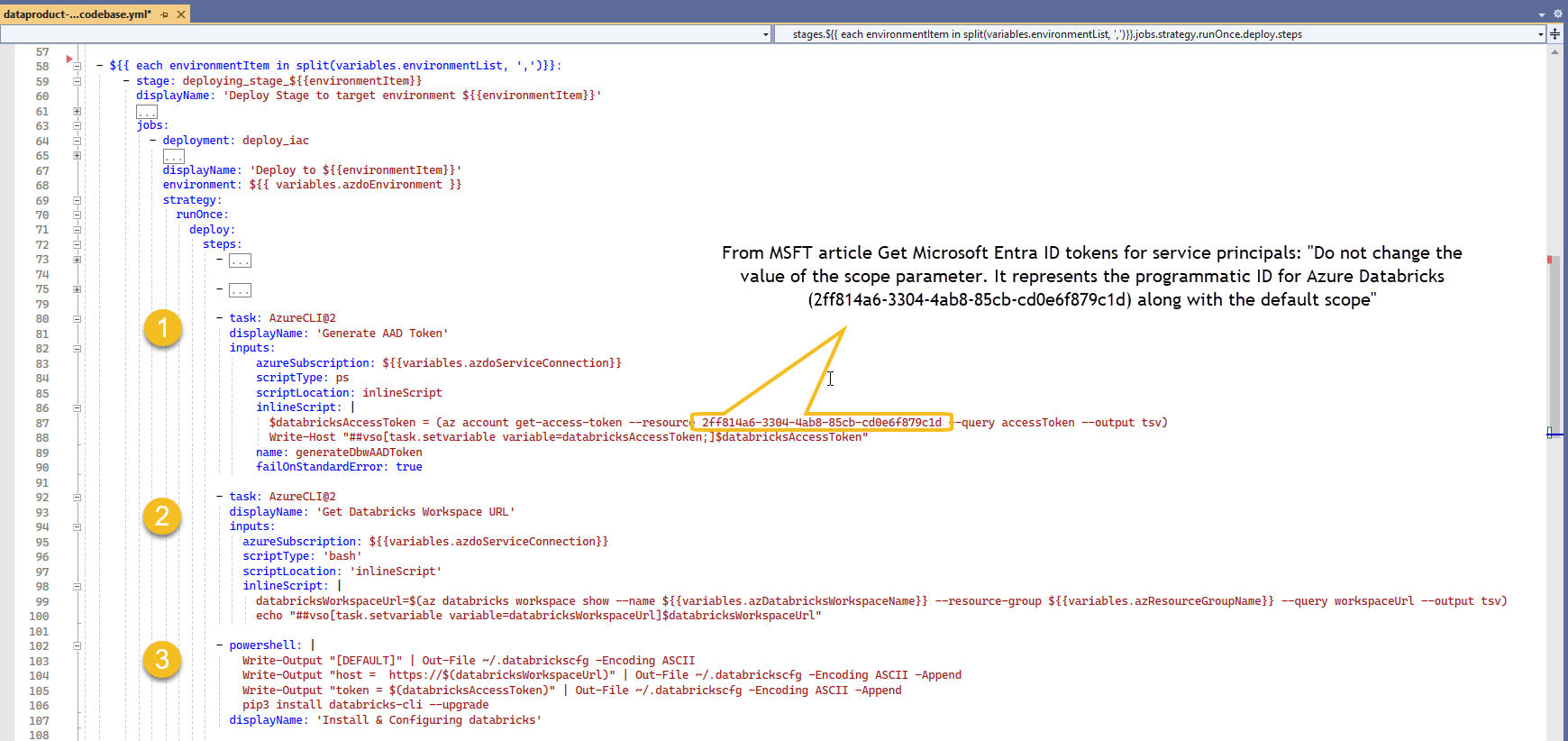 Deploying Notebooks across environments with DevOps YAML Pipelines