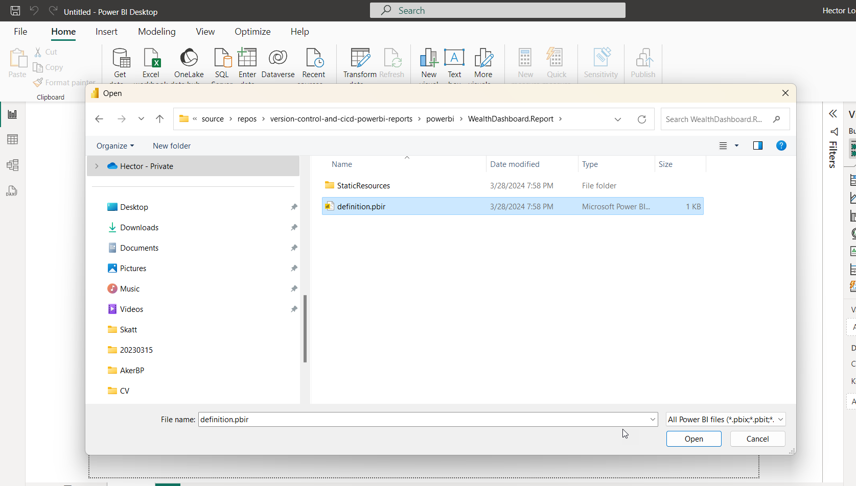 Version Control And Cicd Your Power Bi Reports Using Fabrics Git Integration And Deployment Pipelines