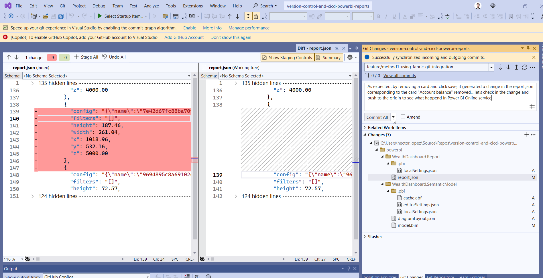 Version-control & CI/CD your Power BI reports: Using Fabric's Git ...
