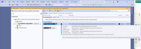 Version-control & CI/CD your Power BI reports: Using Fabric's Git ...