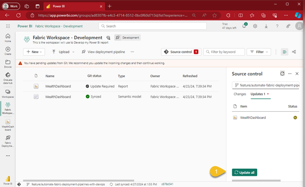 Automate Fabric Deployment Pipelines with DevOps